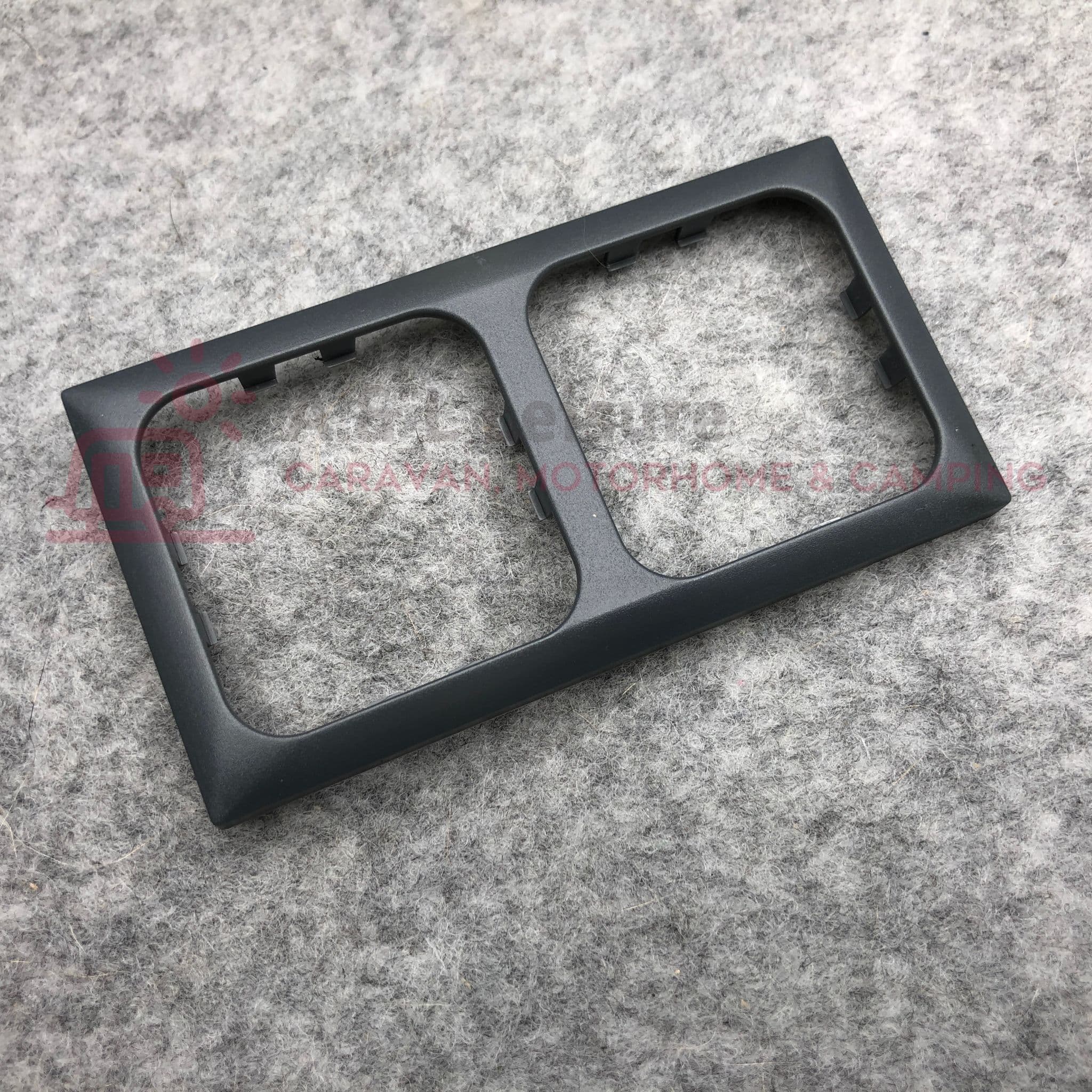 CBE C-Line 2-Way Faceplate Dark Grey - CSM Range